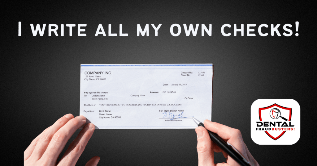 "The Checkbook" conversation with a Dentist. | Dental FraudBusters