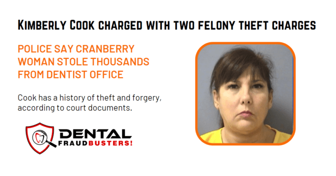 Police say woman stole thousands from dentist office | Dental FraudBusters